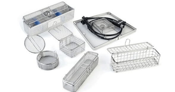 Durable Stainless Steel Mesh Basket - For Home or Office ...