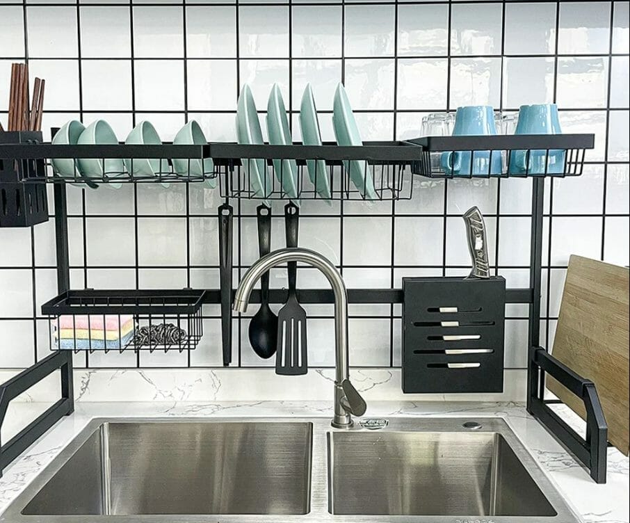 Upgrade Kitchen Stylish Stainless Steel Plated Accessories ...