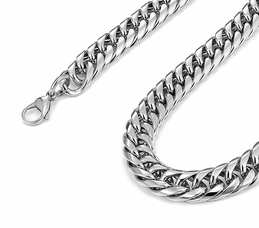 Durable & Stylish Thick Stainless Steel Chain for Style