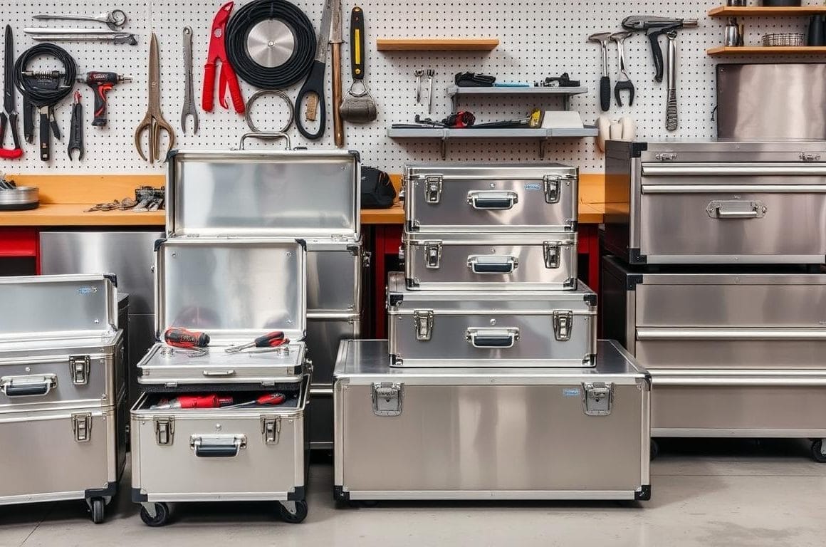 Premium Stainless Steel Tool Box Selection