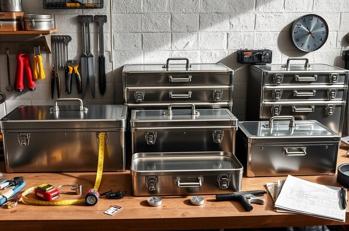 Premium Stainless Steel Tool Box Selection