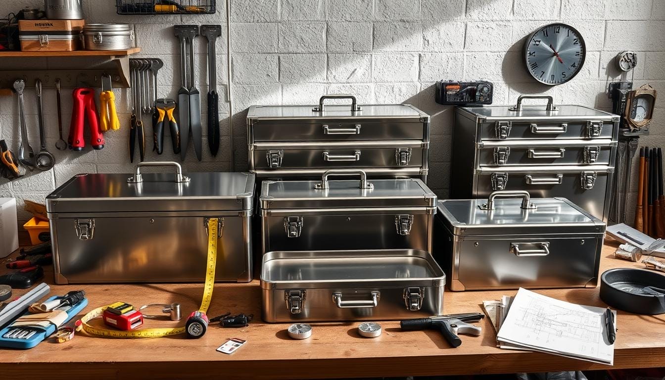 Premium Stainless Steel Tool Box Selection
