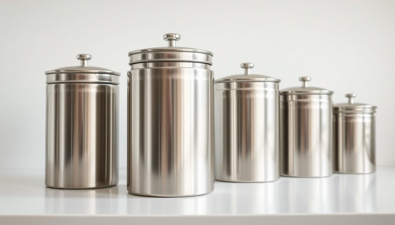 Stainless Steel Canisters Set | Durable Kitchen Storage