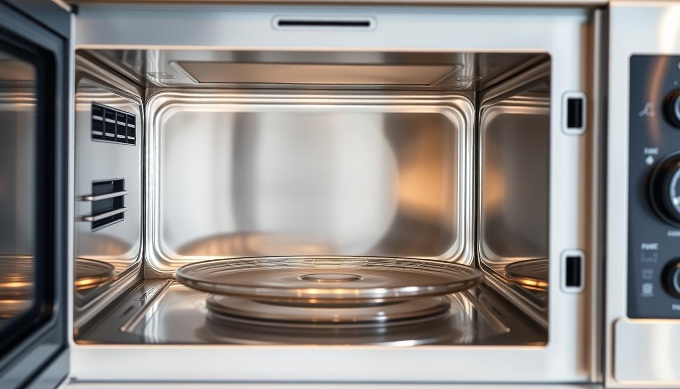 Stainless Steel Interior Microwave: Durable & Modern