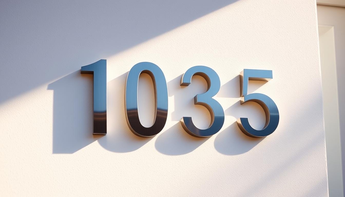Stainless Steel Numbers for House: Elegant Home Solutions