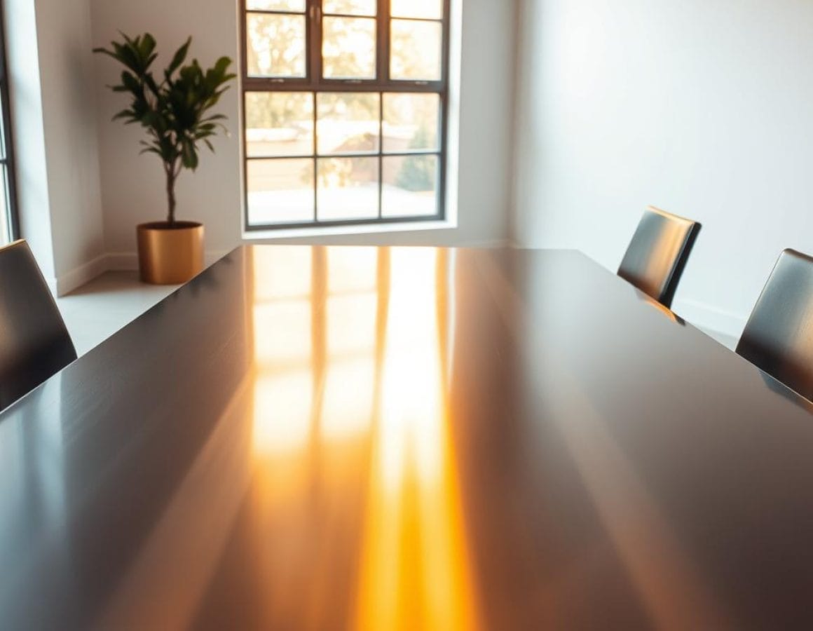 Stainless Steel Dining Table: Versatile and Hardwearing