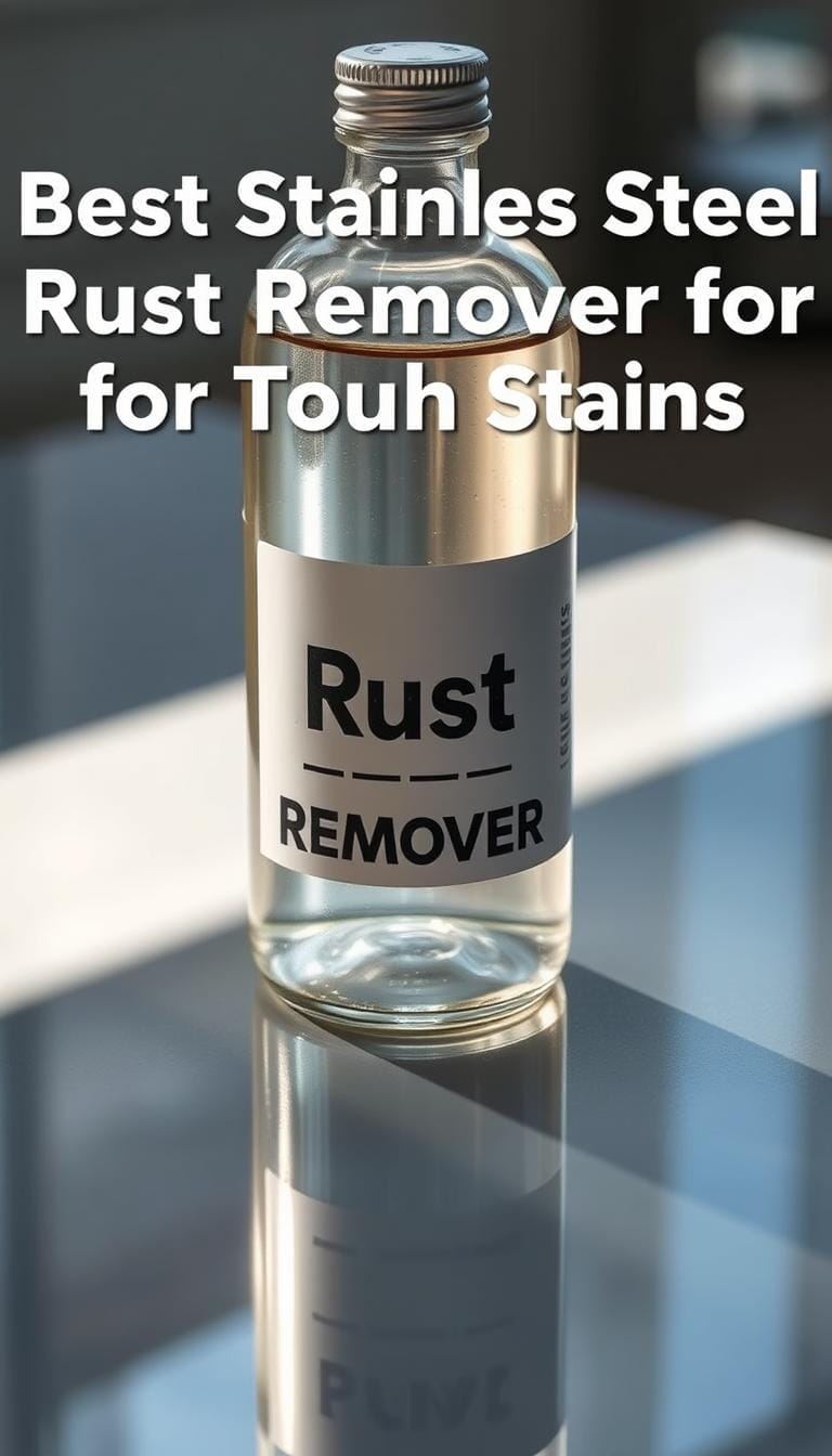 The Best Stainless Steel Rust Remover for Tough Stains