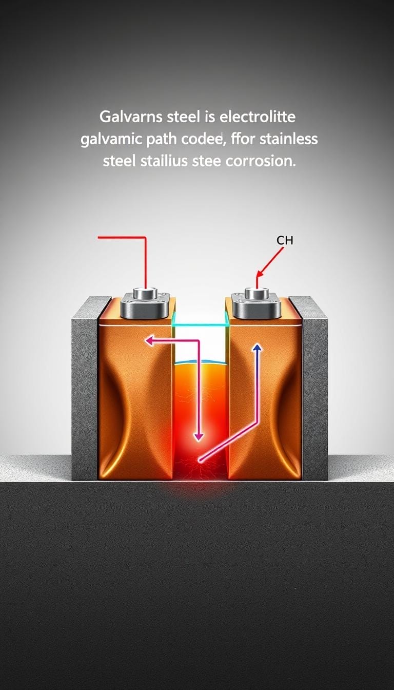 Stainless Steel and Copper Galvanic Corrosion Explained