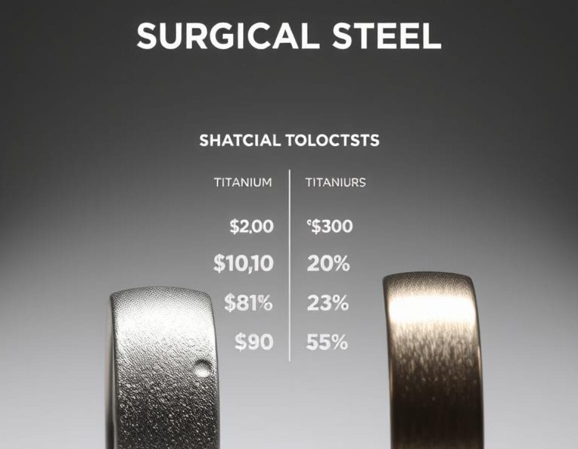 Surgical Steel vs Titanium Piercing: Key Differences Explained