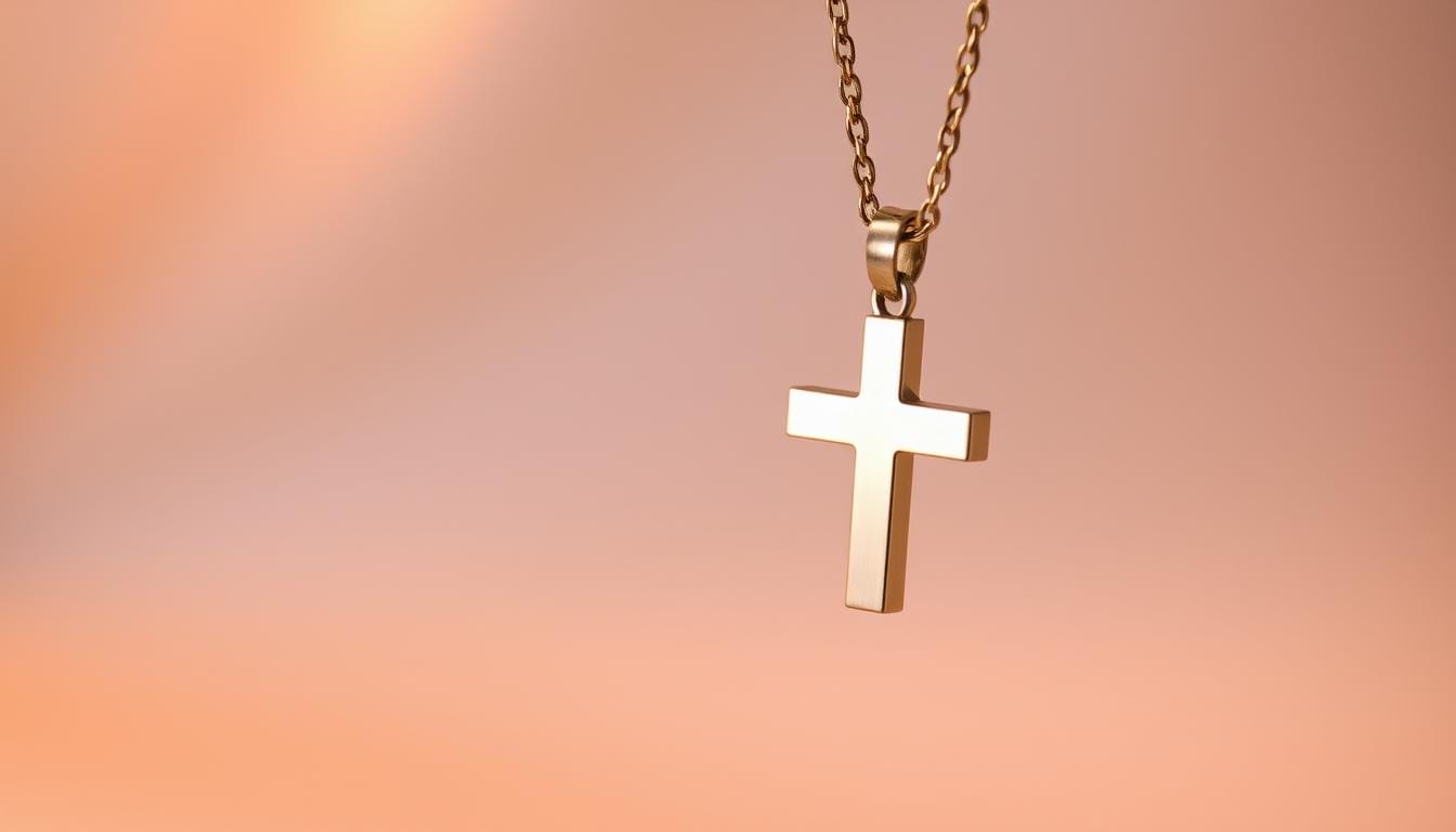 Stainless Steel Necklace with Cross: Symbol of Faith & Style